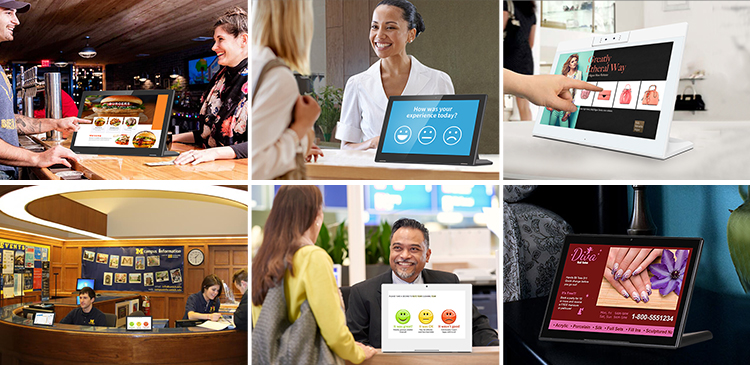 Touch Screen Desktop Digital Signage , Android Based Digital Signage ...