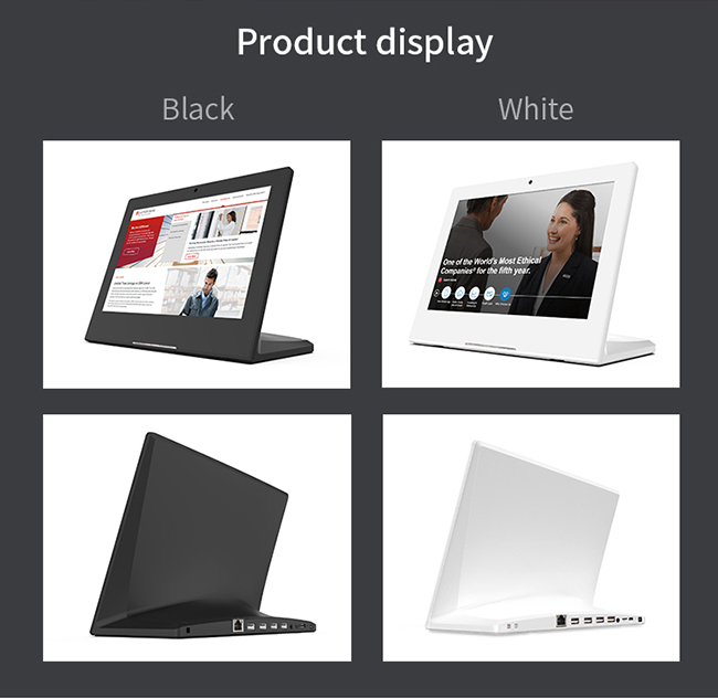 RK3399 Table Top Digital Signage , Desktop Digital Signage For Reception