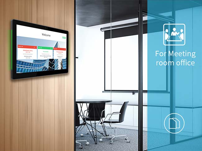 10 Points Capacitive Touch Screen Tablet PC , Wall Mount Android Tablet POE