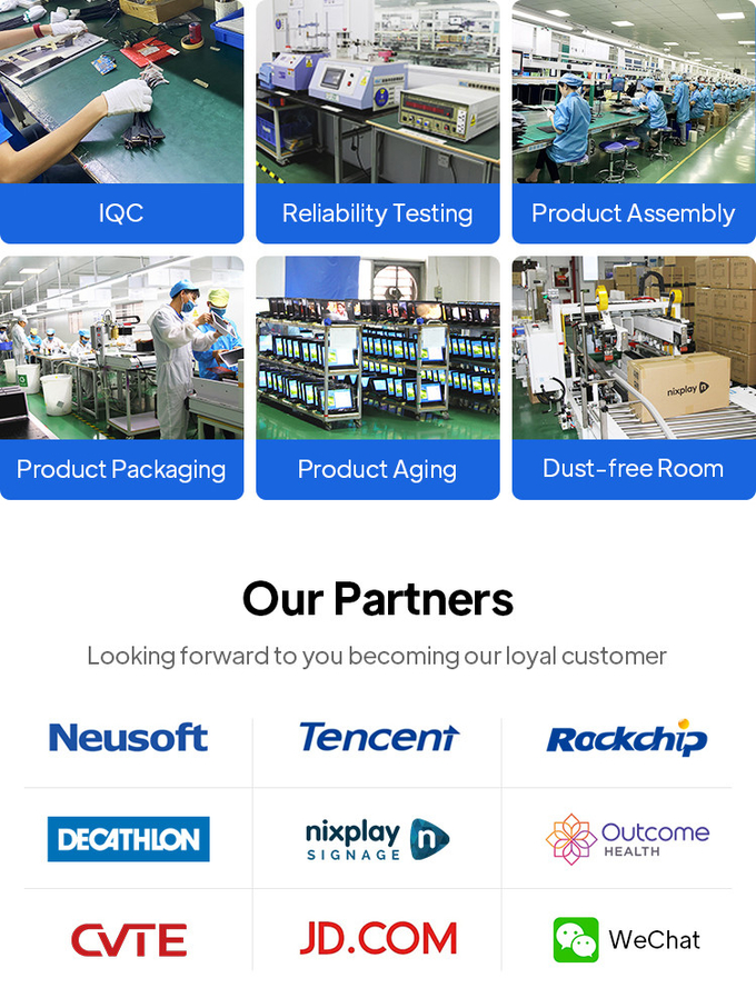 High Resolution Hp Touch Screen Monitor Interactive Multi Touch Display