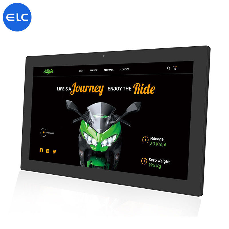 Android 8.1 Wall Mounted Digital Signage Quad Core Touch Screen ...