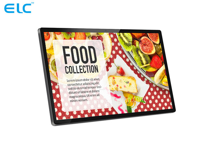 Quad Core Wall Mounted Digital Signage 1920*1080 Resolution 16GB Rom 27 ...