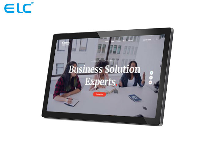 16GB Rom Android Wall Tablet , Poe Tablet Wall Mount Digital Signage