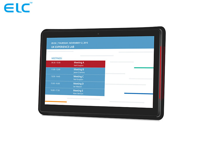 LCD Touch Screen Android POE Tablet 1920x1080 With Colorful LED Light Bars
