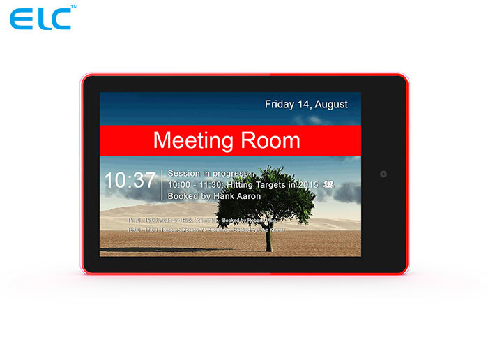 RK3288 Digital Signage Meeting Room Booking With Muilt Color LED Light Bars
