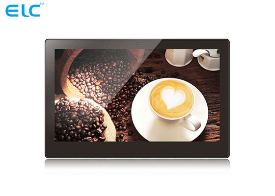 Quad Core Android Wall Tablet 10 Point Capacitive Touch 15.6 Inch LCD Panel