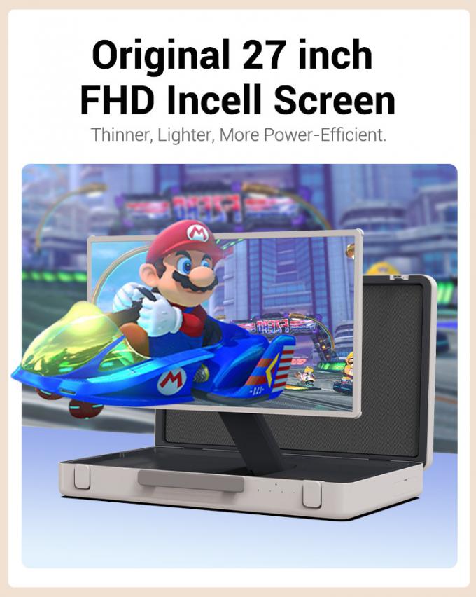 ELC PackGO Portable 27 Inch Briefcase Design Touch Screen Android ...